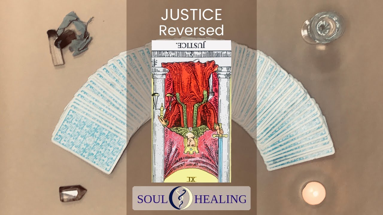 Justice Reversed Tarot card meaning - YouTube