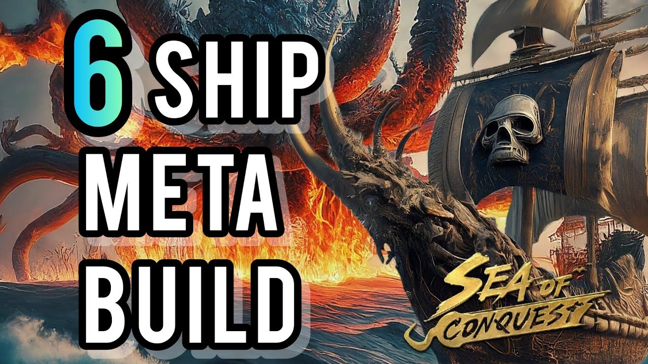Best Lvl 40 Fleet Setup with 6 Ships - Sea of Conquest S4 - YouTube