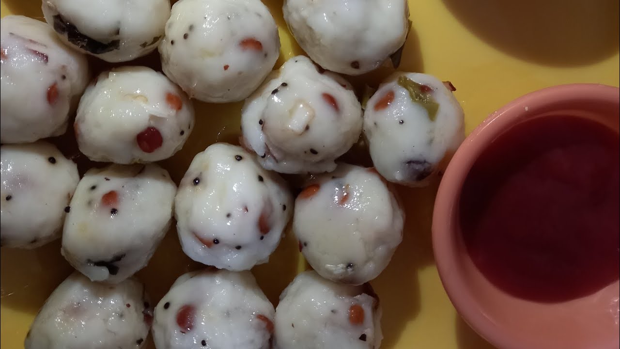 Very easy steamed rice balls/try it at home - YouTube