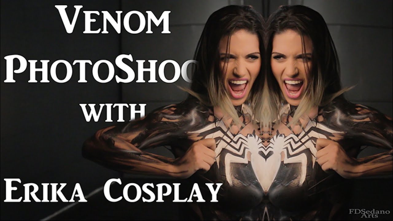 Venom Cosplay Photoshoot with Erika Cosplay - YouTube