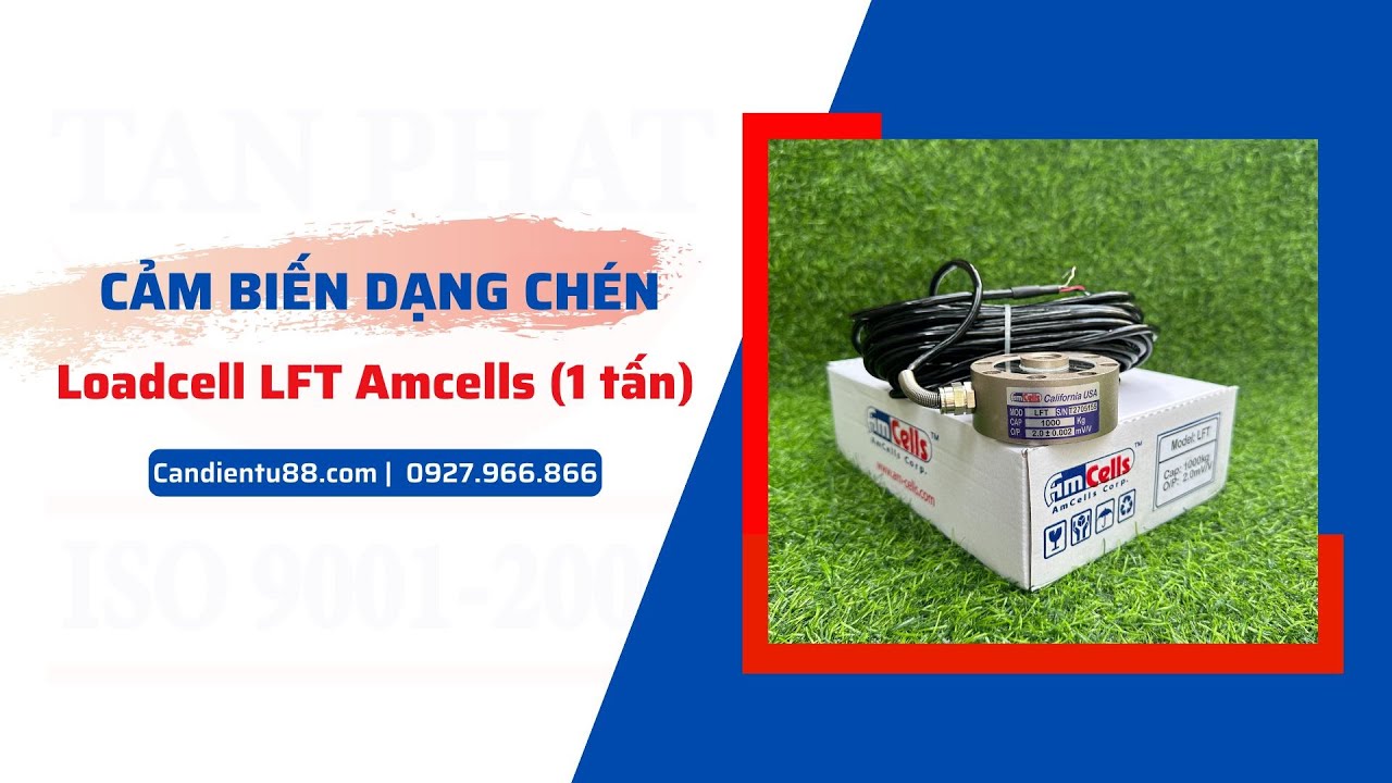 Loadcell LFT Amcells (1 tấn) - YouTube