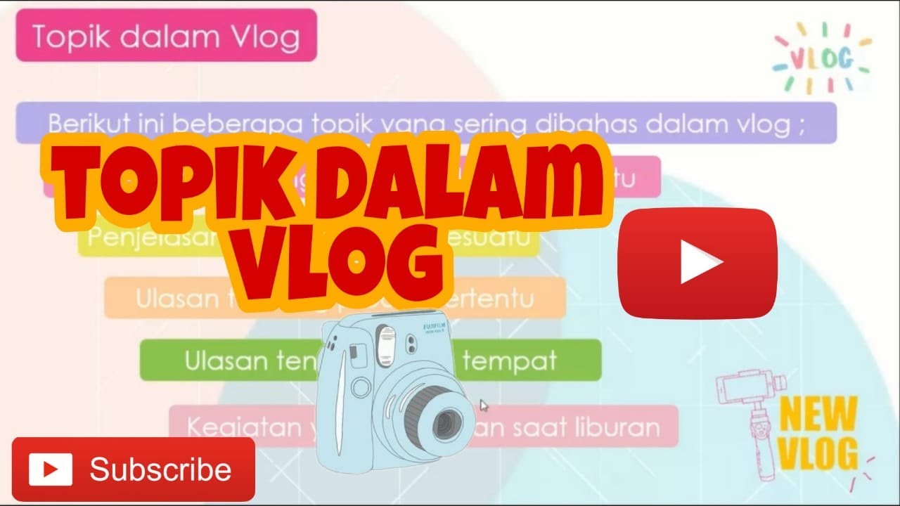TIK KELAS 5 - MEMBUAT SKRIP VLOG/VIDEO #BBBC - YouTube