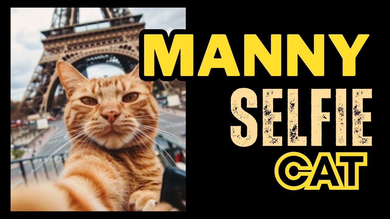 Manny the Selfie Cat: The Story of the Internet's Most Famous Feline # ...