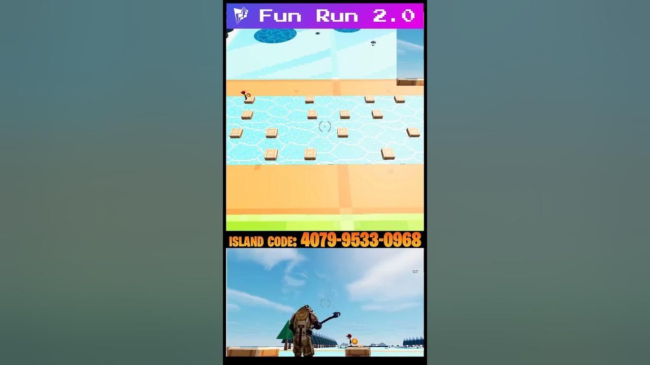 🏃FUN RUN 2.0🏃💥Code: 4079-9533-0968 FORTNITE PARKOUR & DEATHRUN - YouTube