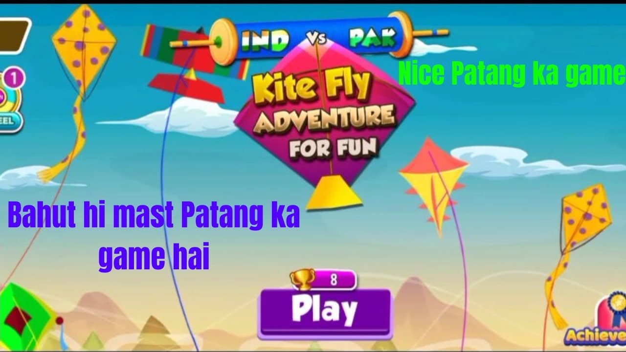 nice Patang ka game 🎮👍 AAP LOG BHI GAME KO KHE LIYE BAHUT HI MAJA AAEGA ...