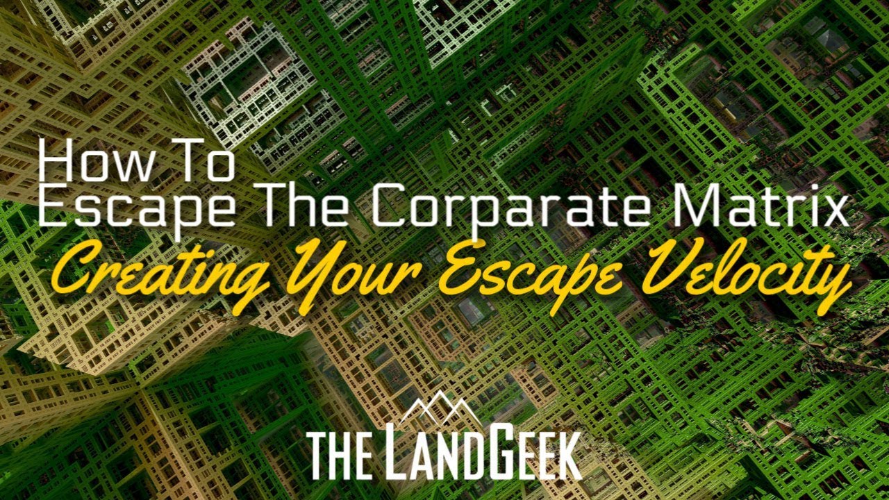 How To Escape The Corporate Matrix—Creating Your Escape Velocity - YouTube