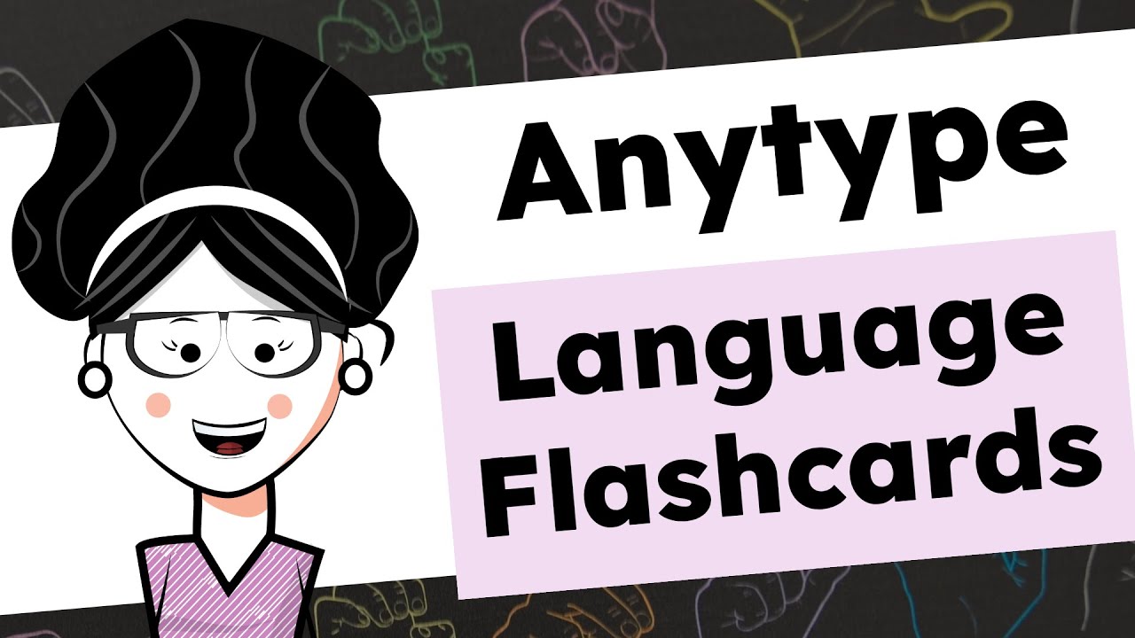 Anytype template - Language Flashcards (Jan 2024) - YouTube