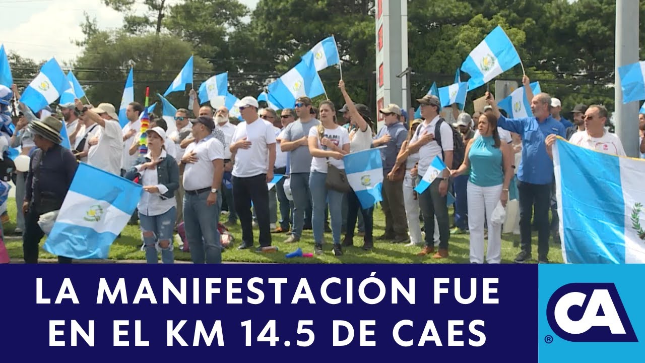 Manifestantes exigen que se respete la Libre Locomoción - Guatemala ...