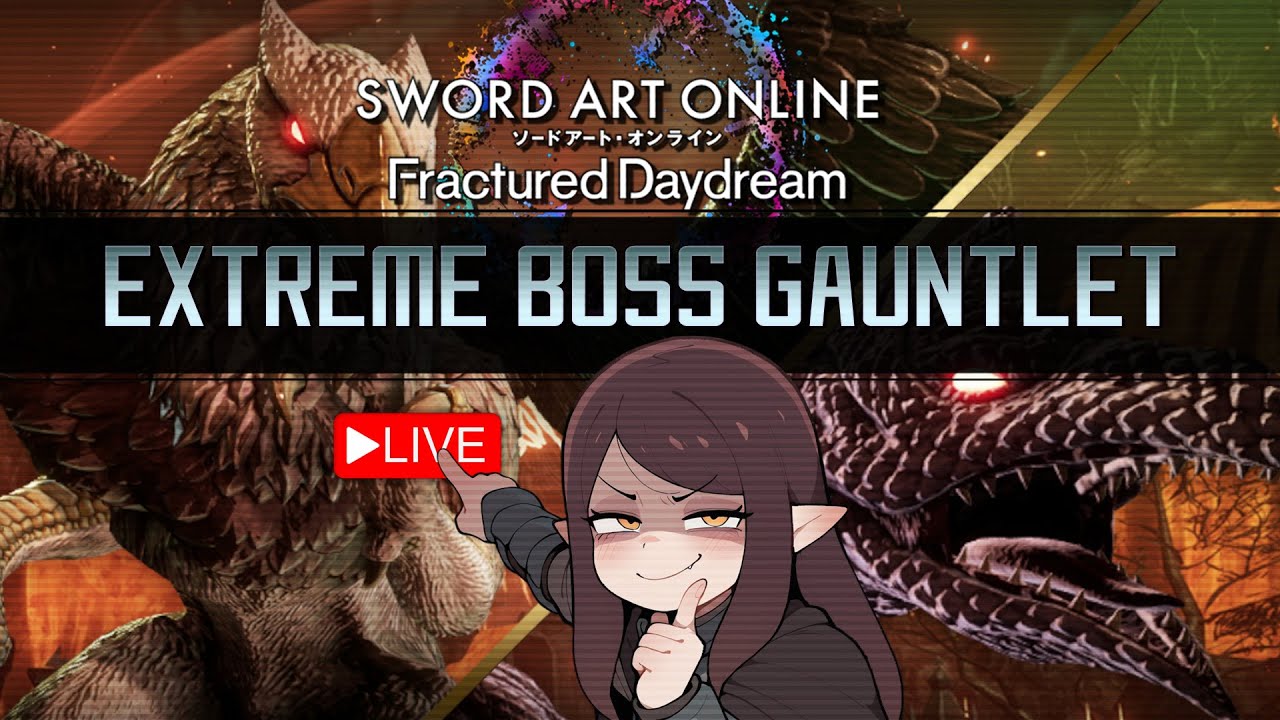 【SAOFD】FIRST ATTEMPTS AT THE NEW PERMA-DEATH BOSS GAUNTLET. AHHHH - YouTube