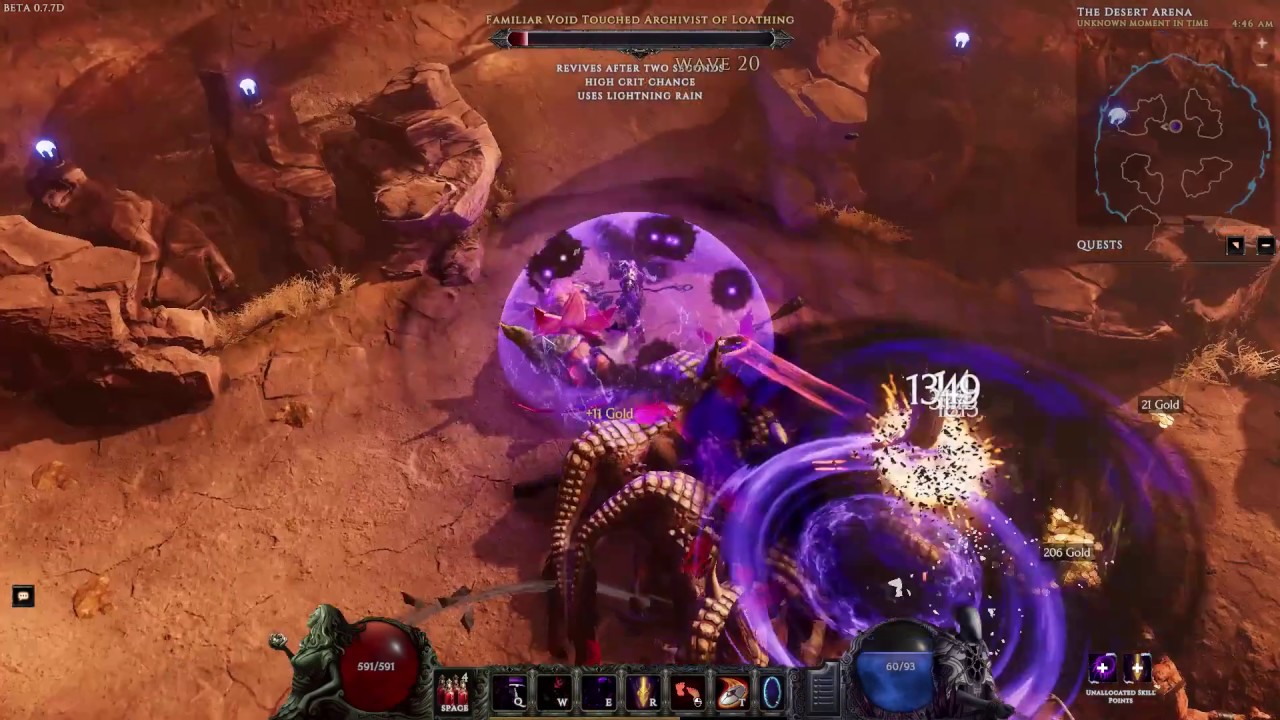 Void Knight Shield Throw Time Bubble 0.7.7d Last Epoch - YouTube