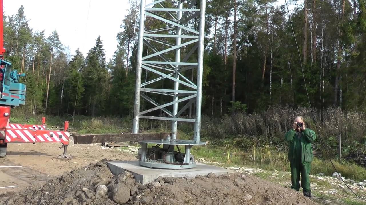 ES5TV 15m 8x5 Elements H Frame Stack - YouTube