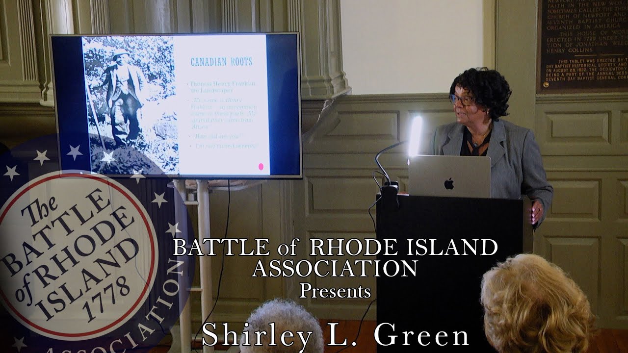 The Battle of Rhode Island Association Lecture Series with Dr. Shirley ...
