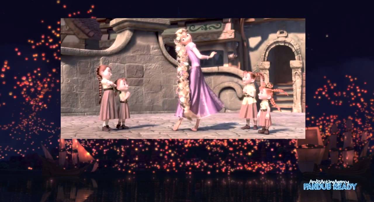 Tangled: "Kingdom Dance" Fandub Ready {Rapunzel off} - YouTube