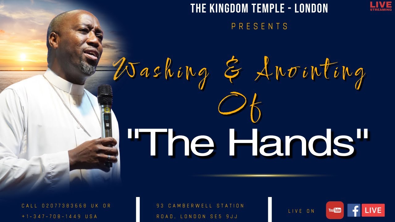 Washing And Anointing Of The Hands Miracle Service - YouTube