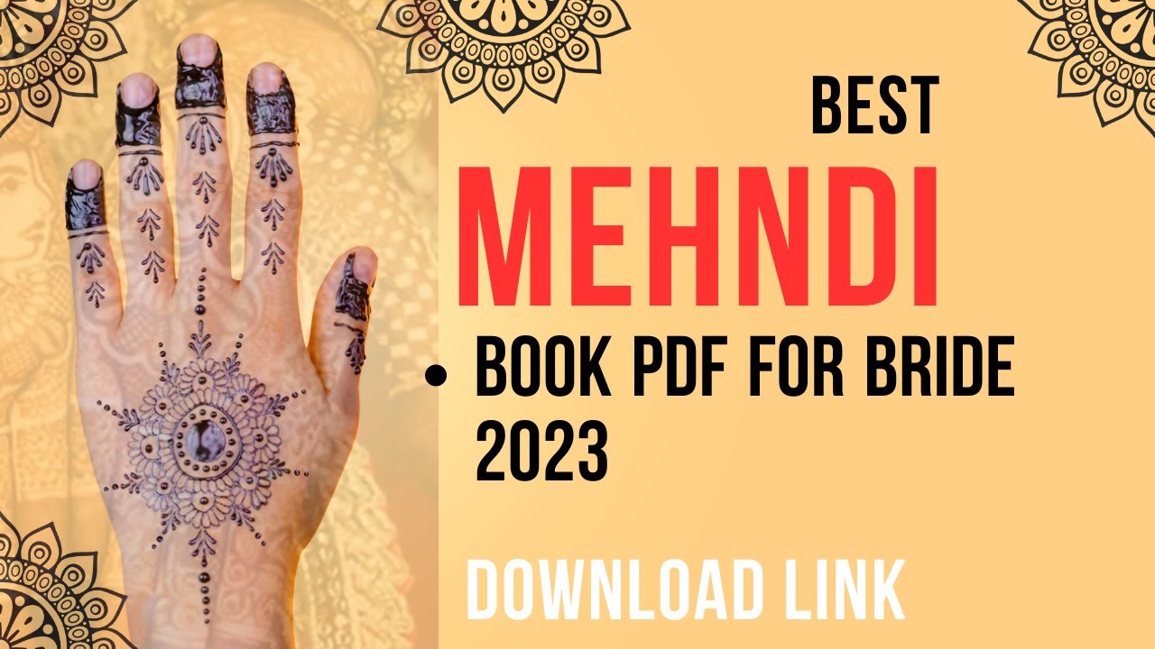Best mehndi design book pdf for bride 2023 -Indion Mahndi Design Book ...