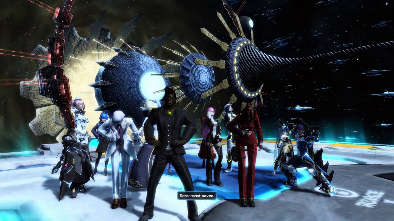 PSO2 Ra/Hu SH Dark Falz Persona [Double/Elder variants] - YouTube