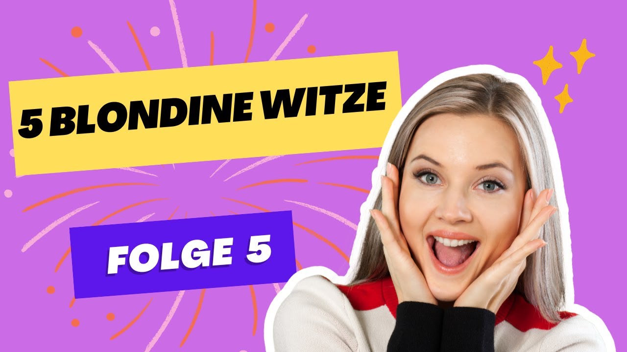 5 Blondinen Witze (Folge 5) - YouTube