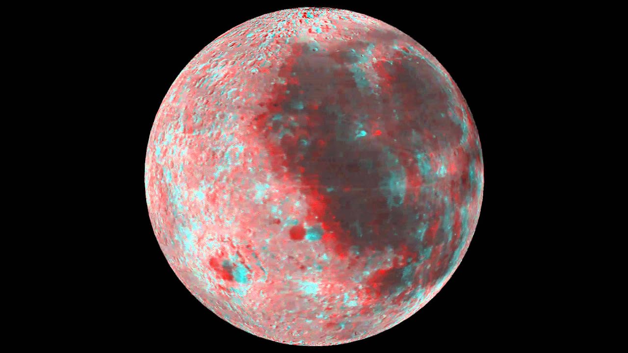 LUNA - 3D con gafas rojo/cyan - YouTube