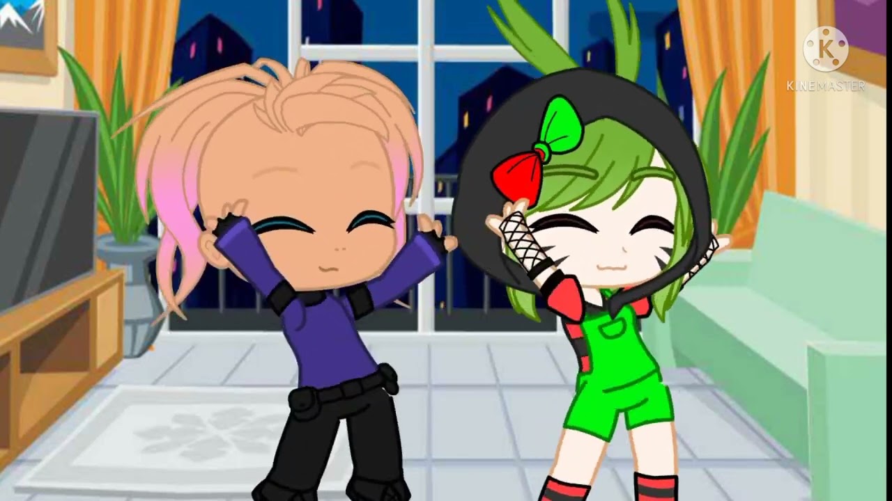 dacing meme axol x melony smg4 gacha club - YouTube