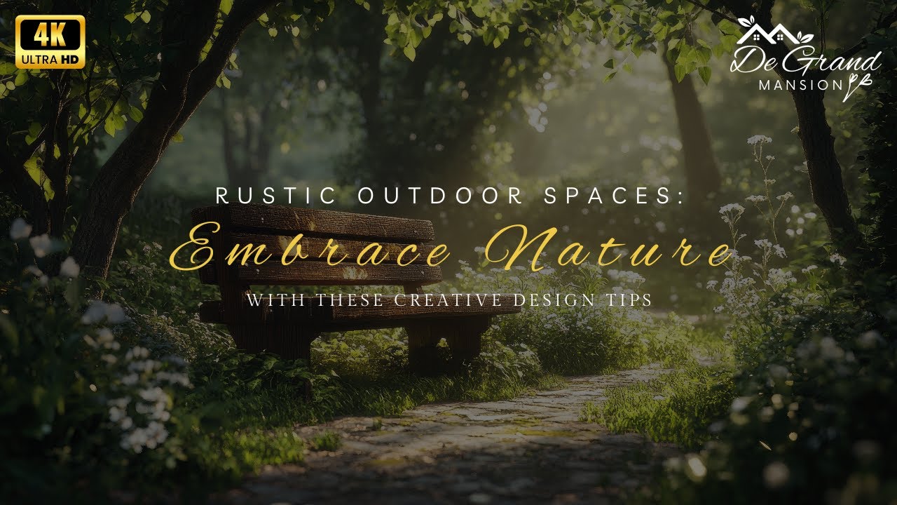 Rustic Outdoor Spaces: Embrace Nature with These Creative Design Tips ...