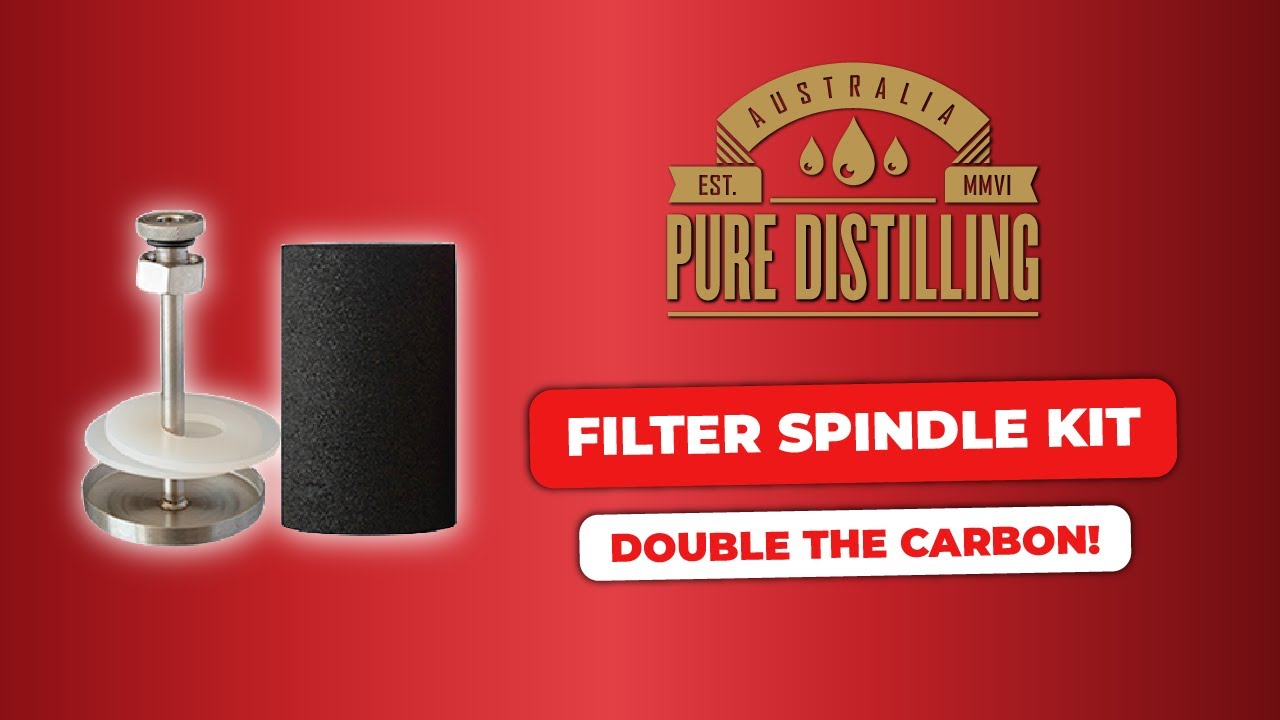 Pure Distilling Filter spindle kit - YouTube