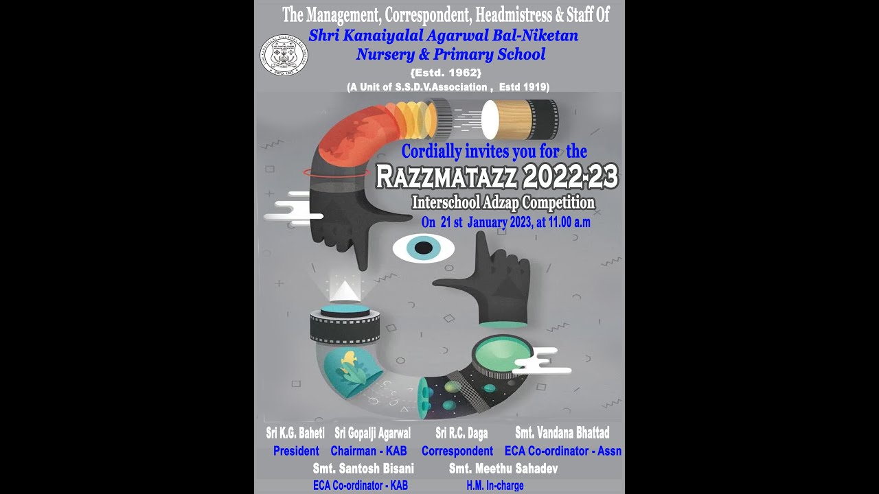 RAZZMATAZZ 2022-23 INTERSCHOOL ADZAP COMPETITION - YouTube