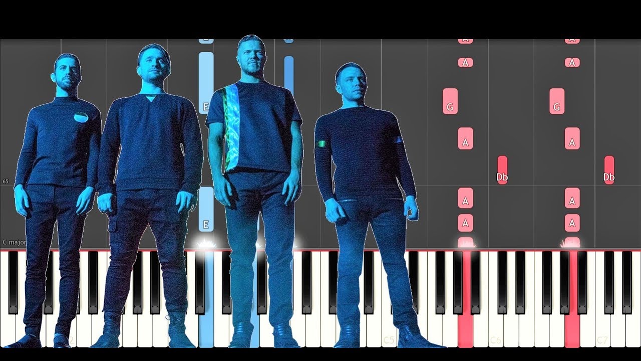 Imagine Dragons - Natural (Piano Tutorial) Cover - How To Play - YouTube