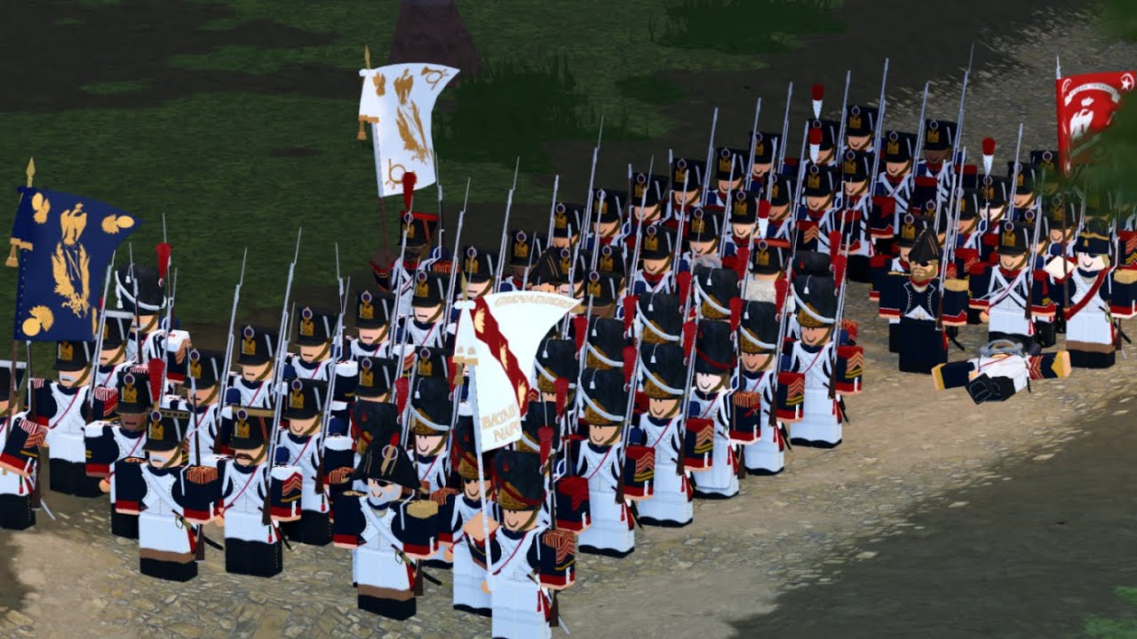 Garde Impériale vs Andour Guard & Vistule | Roblox Grand Battles - YouTube