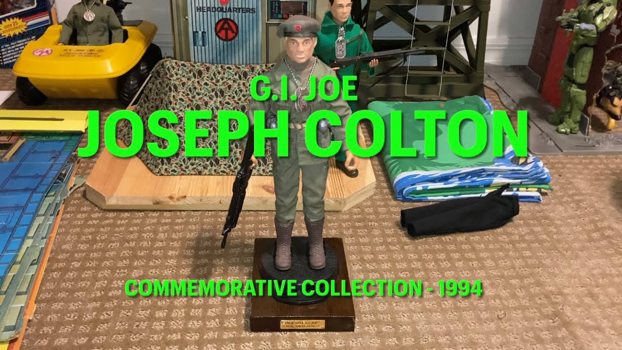 G.I. Joe Joseph Colton - mail away - commemorative collection- 1994 ...