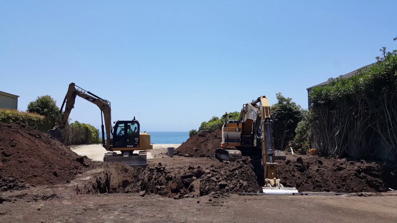 "Over excavation for new pool cabana" Willhite Grading & Excavation Inc ...