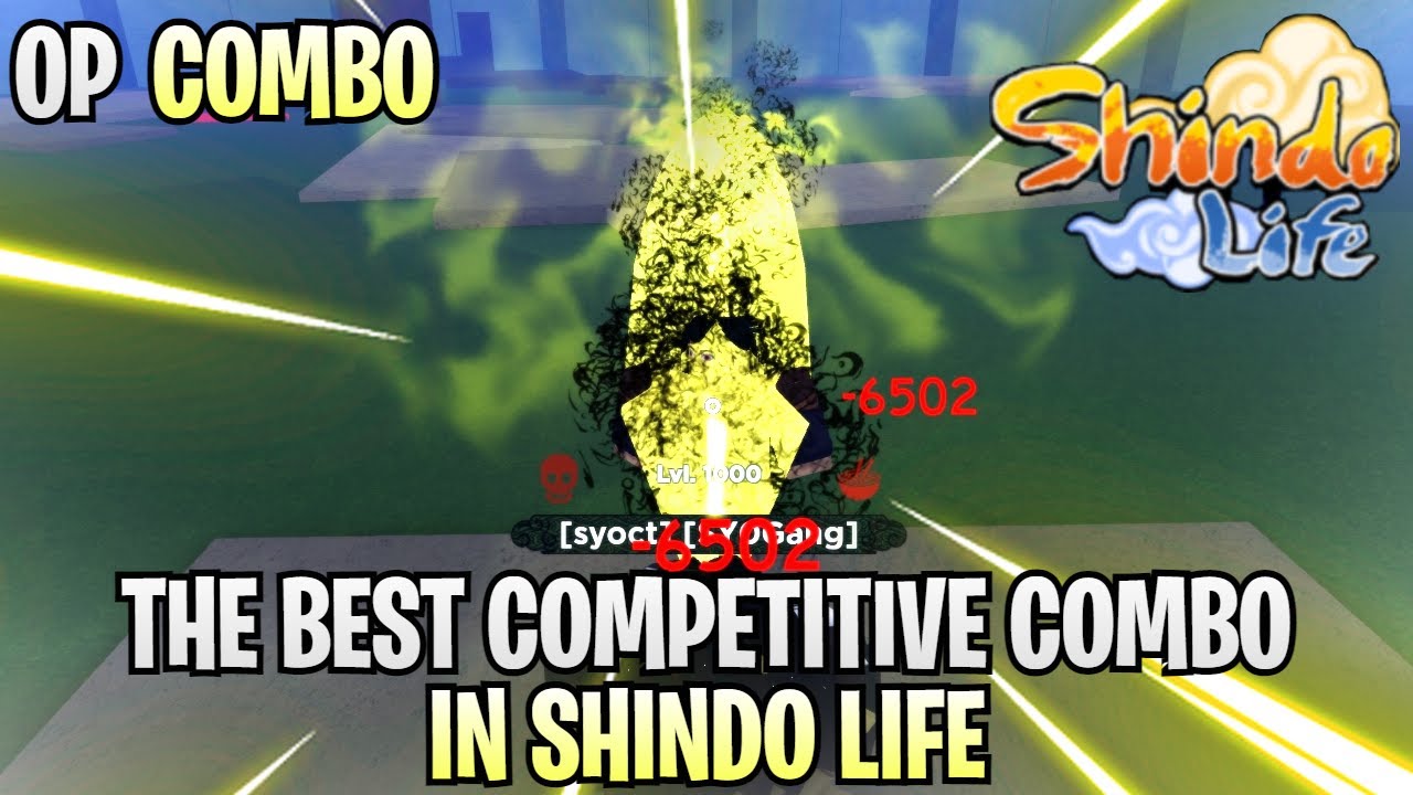 [360k+ DMG] THE *BEST* COMPETITIVE COMBO IN SHINDO LIFE! (MODELESS ...