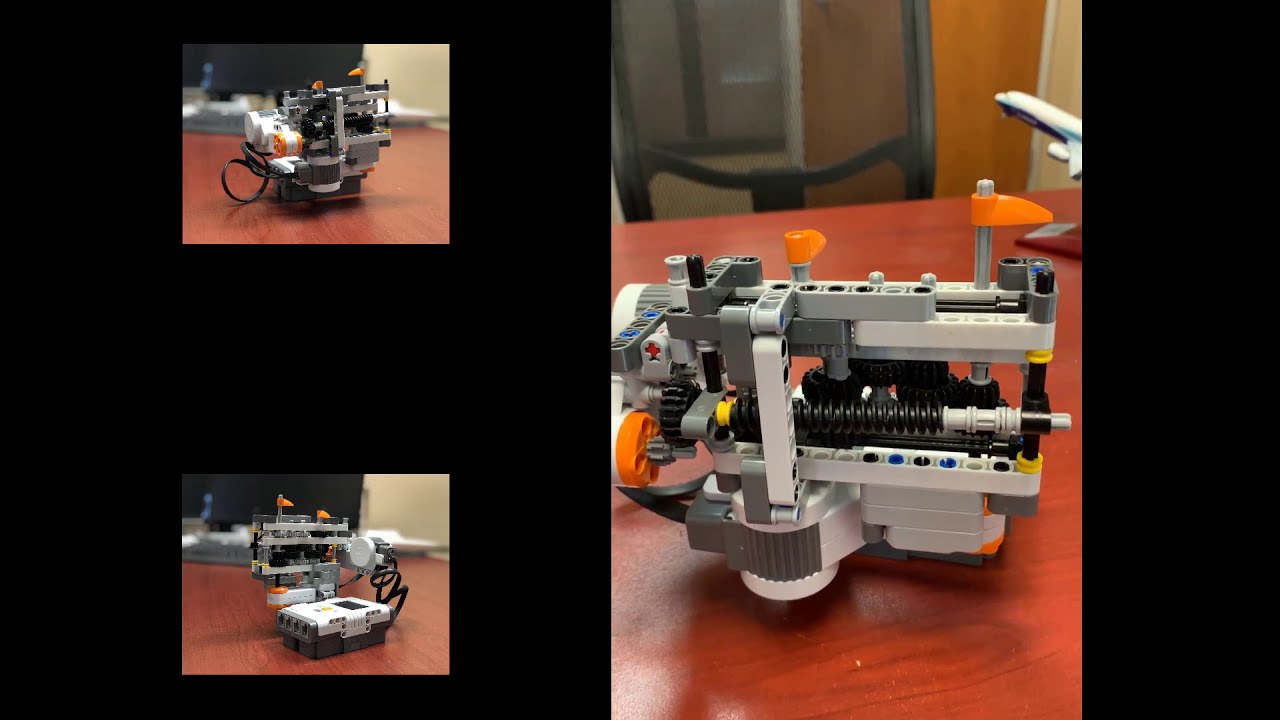 Linear LEGO Gearbox Controlled by SysML Model - YouTube