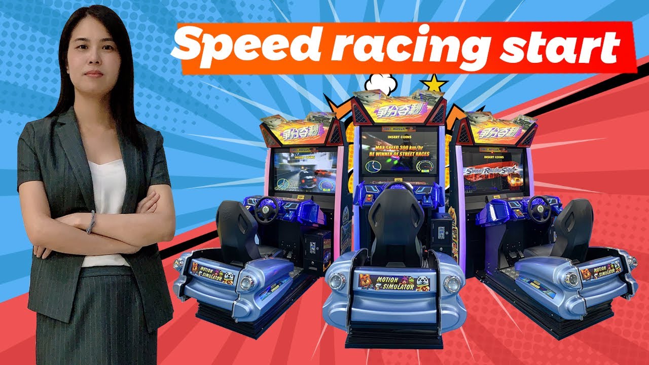 Racing Arcade Machine|Full motion Arcade Racing Game Machine|Earn Money ...