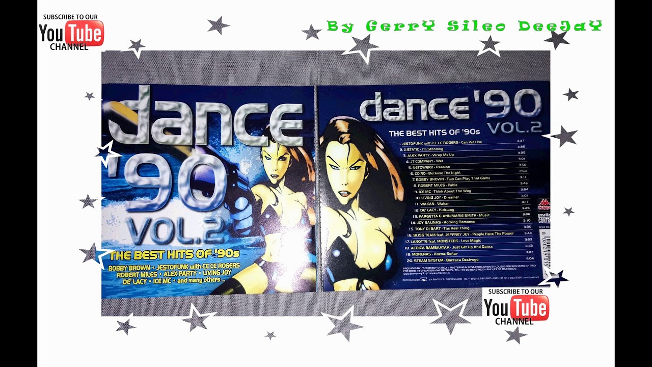 Compilation Dance anni 90 The Best hits of 90s Dance 90 vol 2 - YouTube
