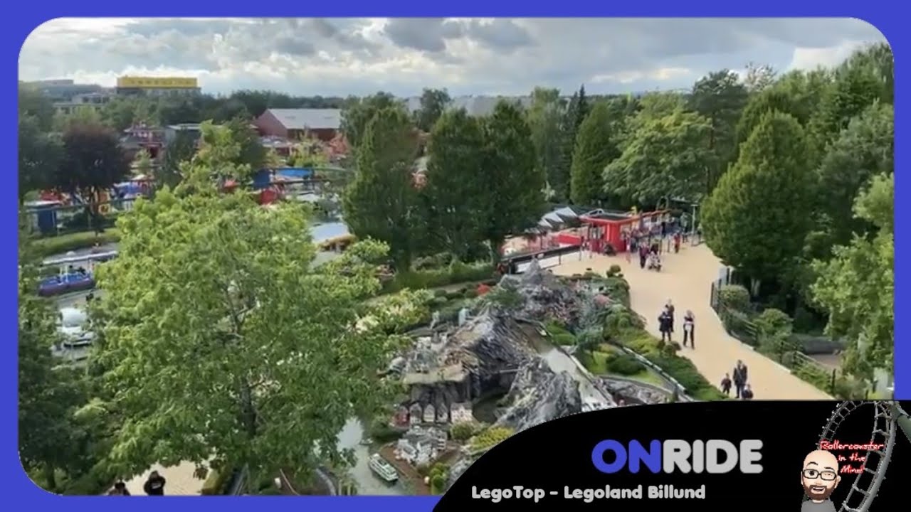 LegoTop Legoland Billund Onride - YouTube