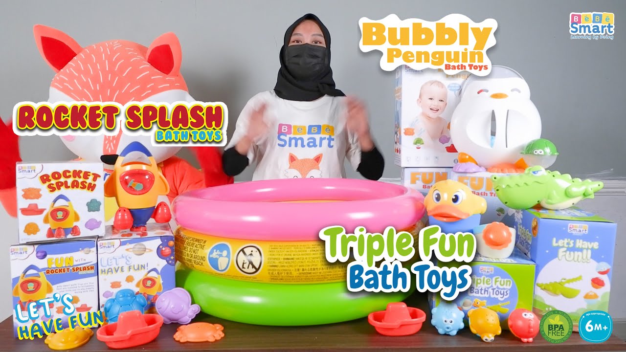 Bebe Smart Review Singkat All Produk ( Bath Toys ) - YouTube