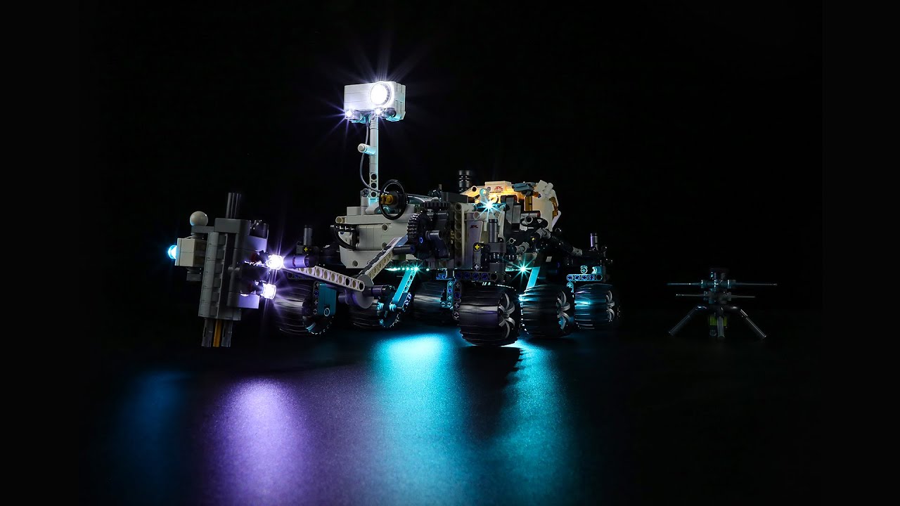 Yeabricks Light Kit For Lego NASA Mars Rover Perseverance 42158 - YouTube