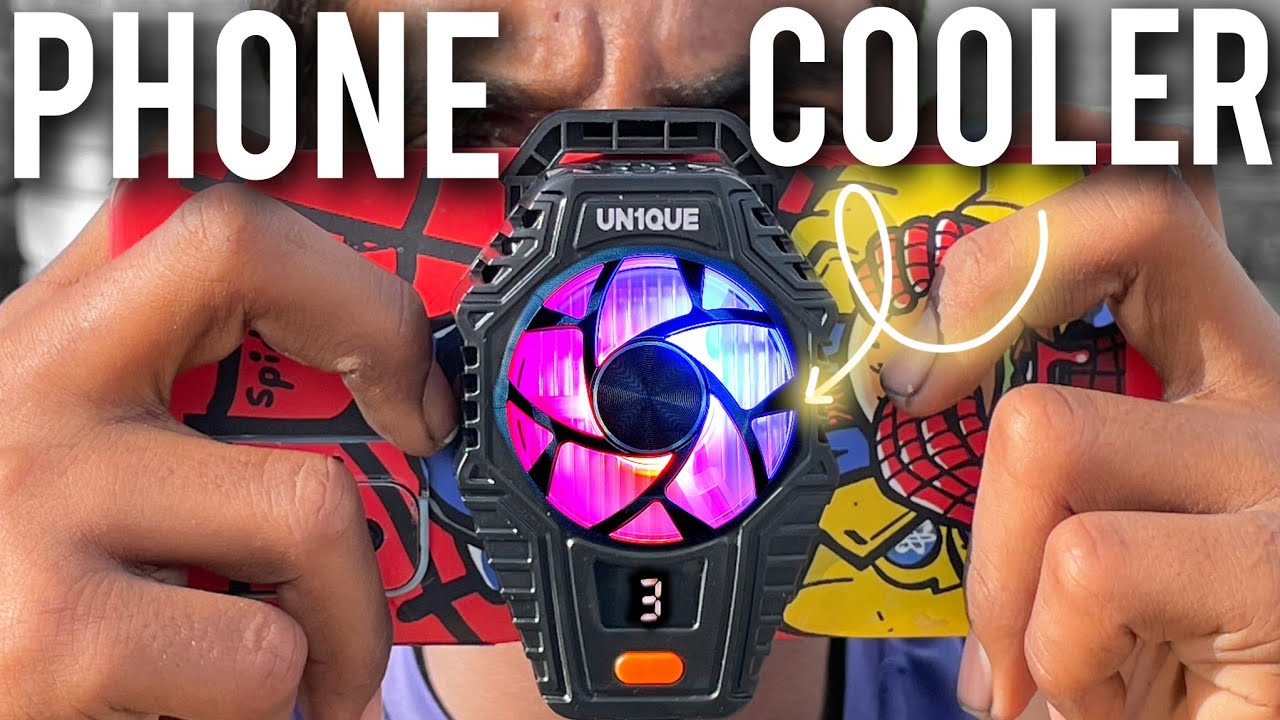 STOP🚫 Overheating Your Phone📱 | Try UN1QUE⚡ Phone Cooler🥶 for Gaming ...