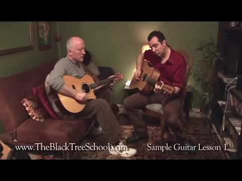 The Blacktree School sample guitar lesson 1 - YouTube