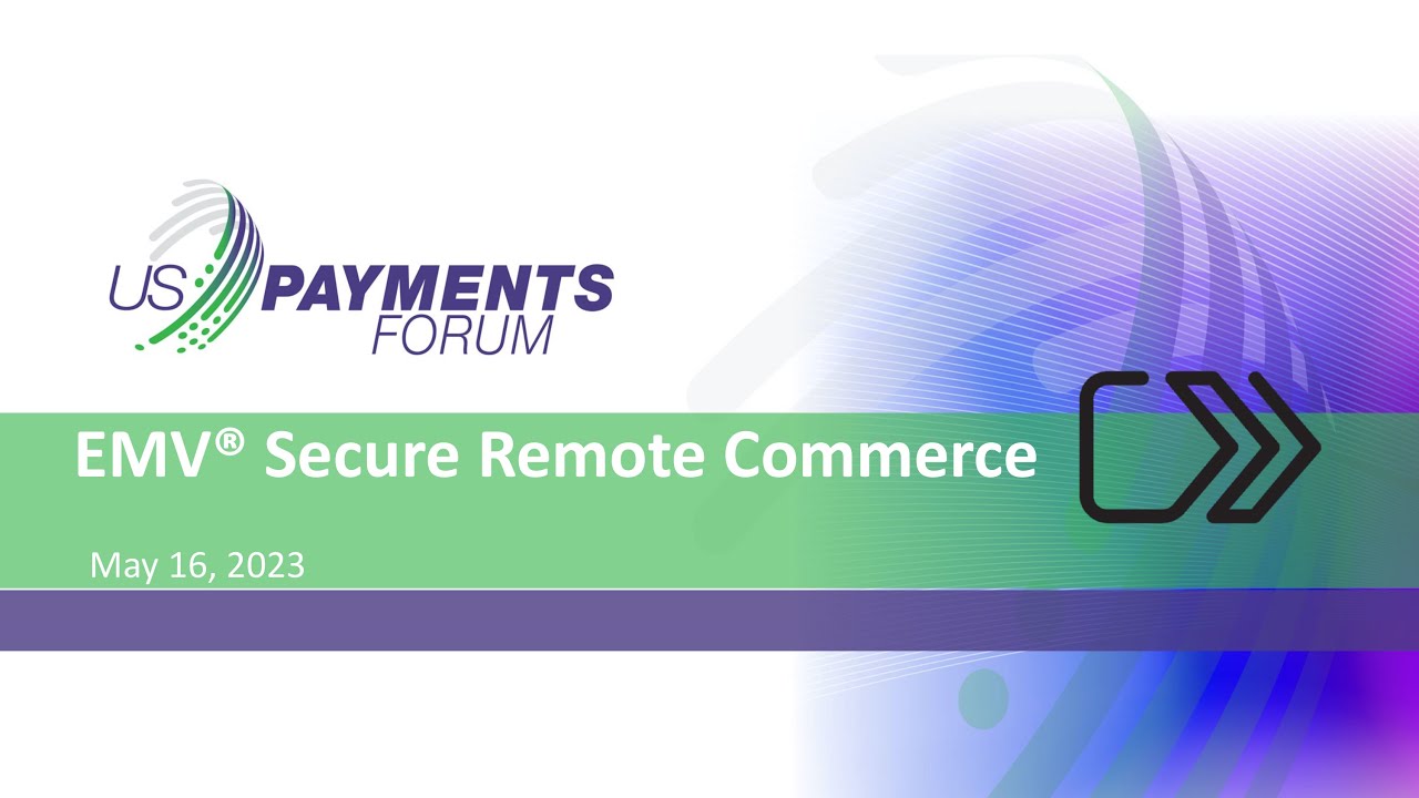 EMV® Secure Remote Commerce (SRC) Webinar - YouTube