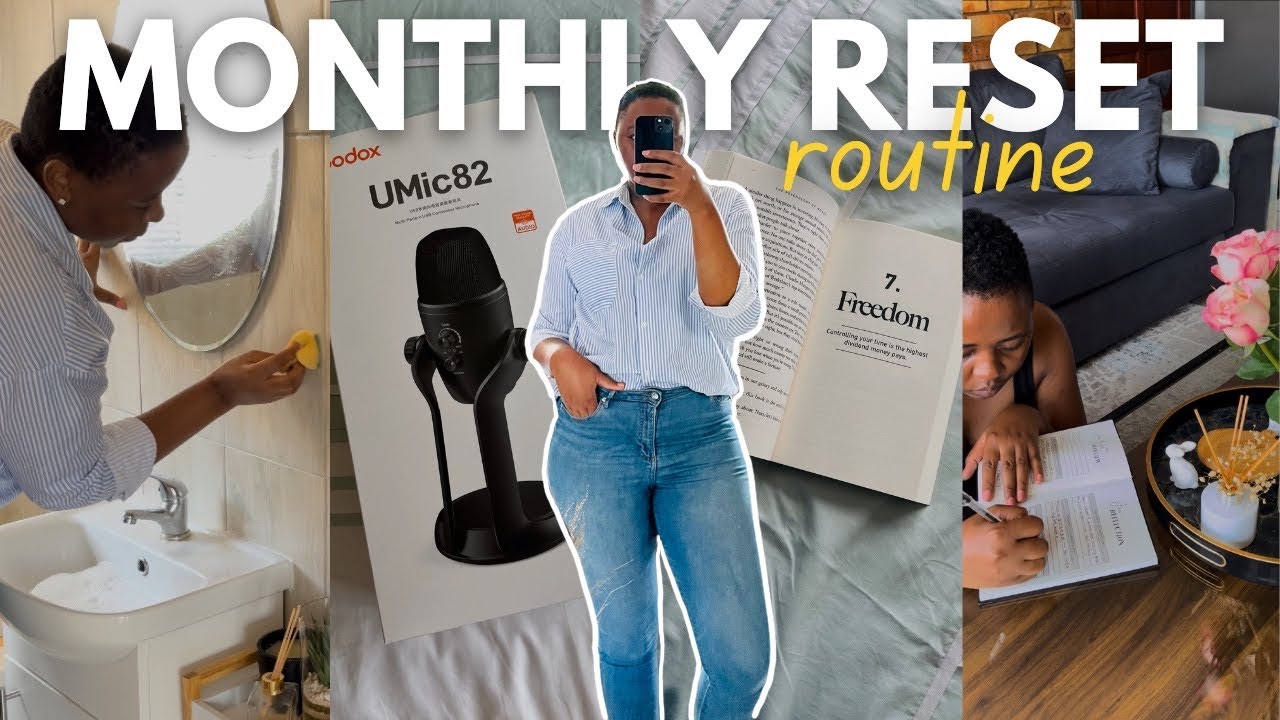 *Productive* Monthly Reset Routine | Reflecting on January, budgeting ...