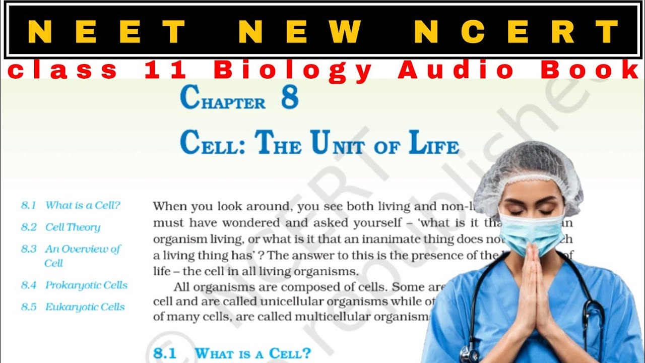 class 11 chap 8 - CELL: THE UNIT OF LIFE | NEET | New NCERT Reading| # ...