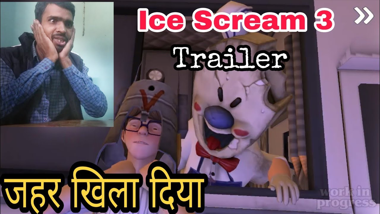 Ice Scream chapter 3 game trailer|Pre resister ice Scream 3 game ...