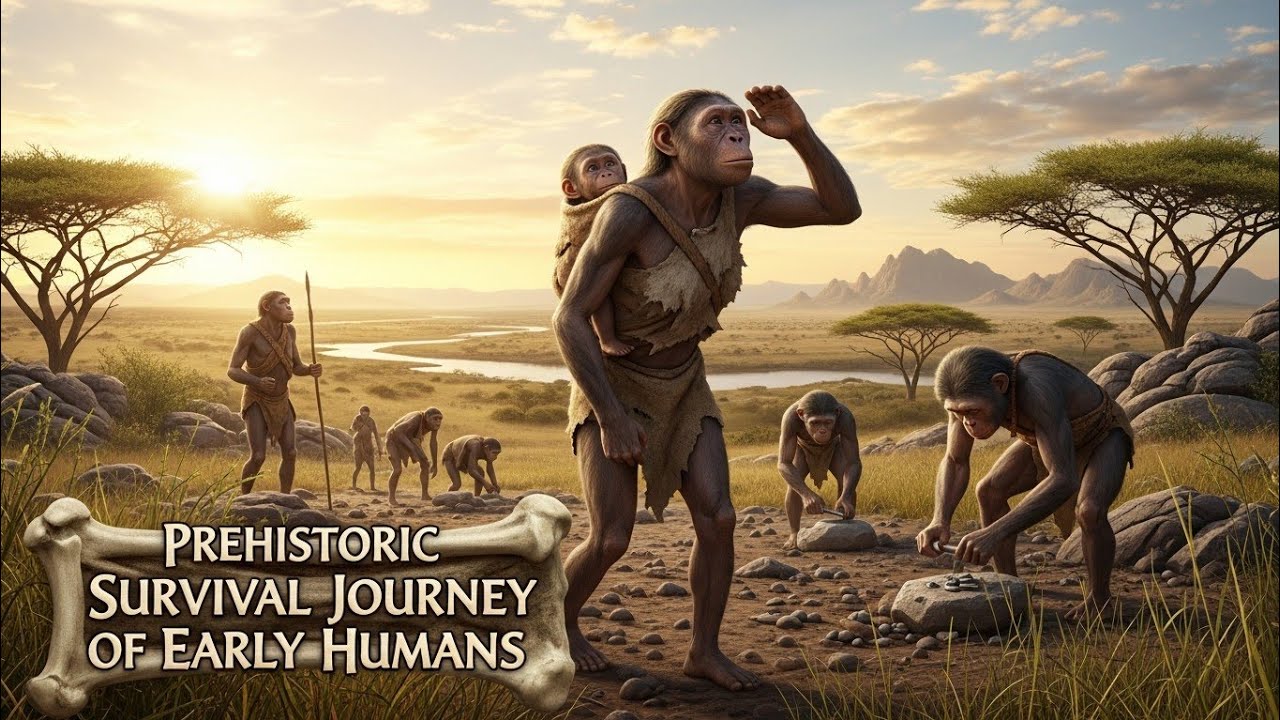 Australopithecus | Prehistoric Survival Journey of Early Humans - YouTube