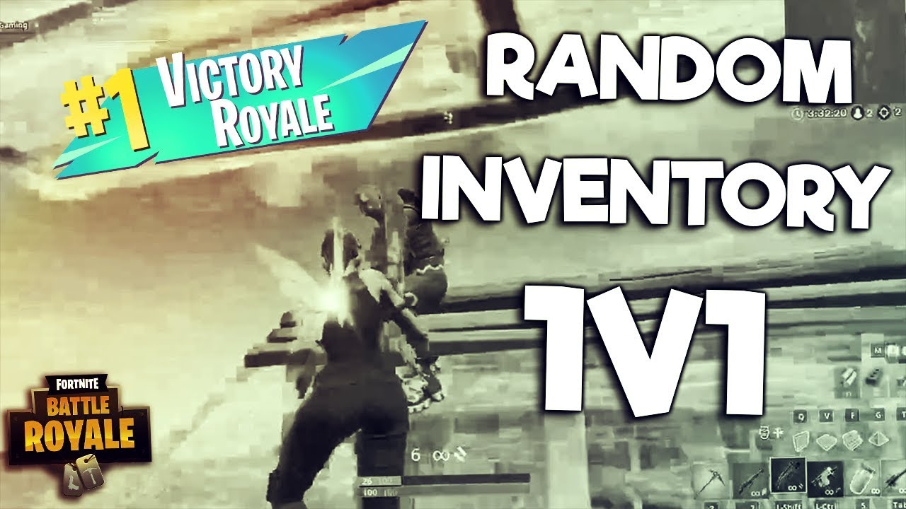 I 1v1 but with a RANDOM INVENTORY generator. - YouTube