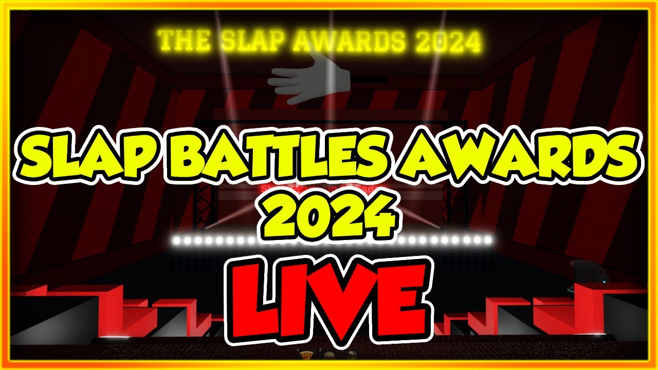 SLAP BATTLES AWARDS 2024 LIVE RESULTS | ROBLOX - YouTube