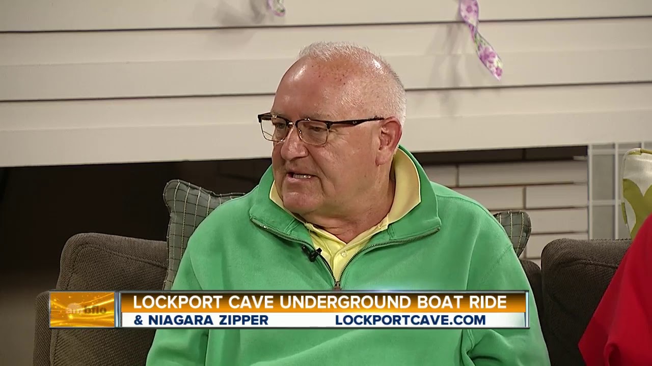 Lockport Cave Underground Boat Ride and Niagara Zipper - YouTube