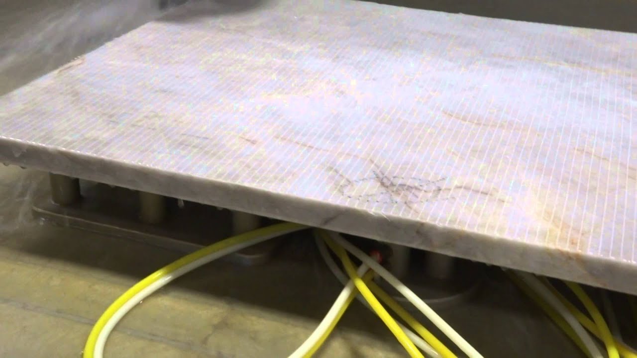 Granite milling machine - YouTube