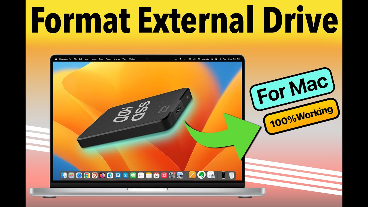 How Should You Format An External Drive For a Mac? - YouTube