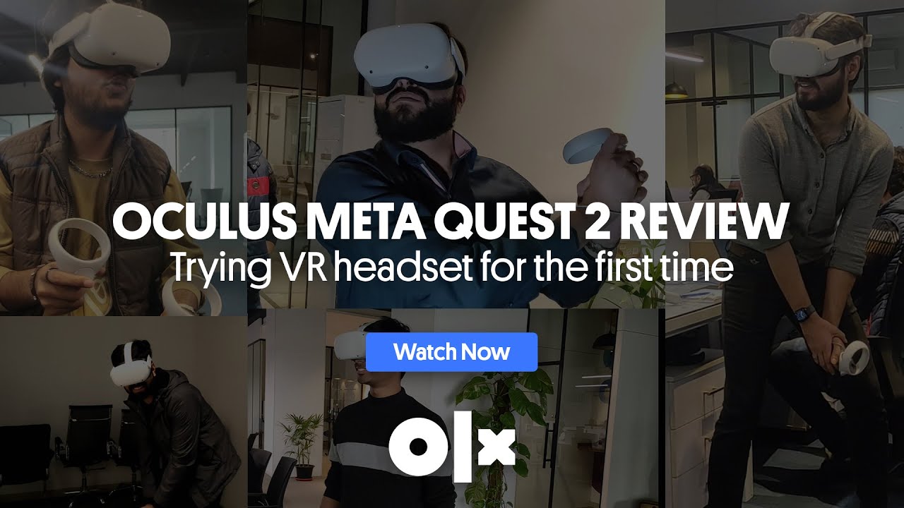 Oculus Meta Quest 2 First Look Review & Reaction Video - YouTube